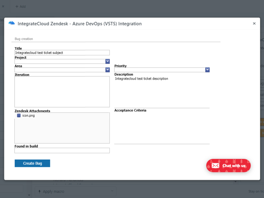 Integratecloud Connector For Azure Devops Pro App Integration With Zendesk Support 0141